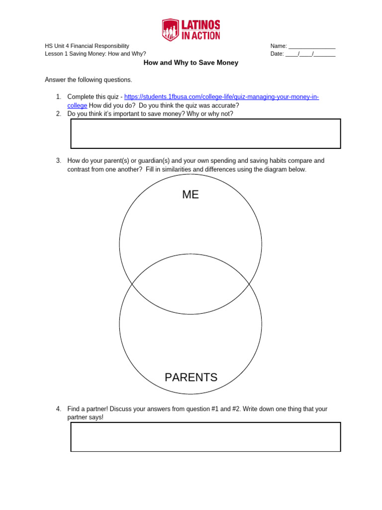 Saving Money: Importance and Strategies | PDF