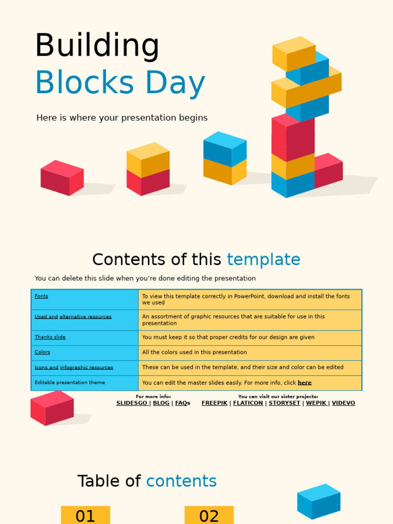 Building Blocks Day by Slidesgo | PDF | Planets | Saturn