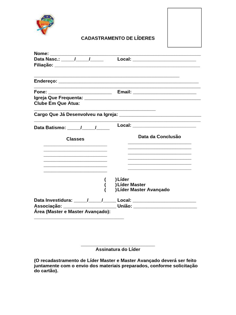 Ficha para Classes Agrupadas | PDF