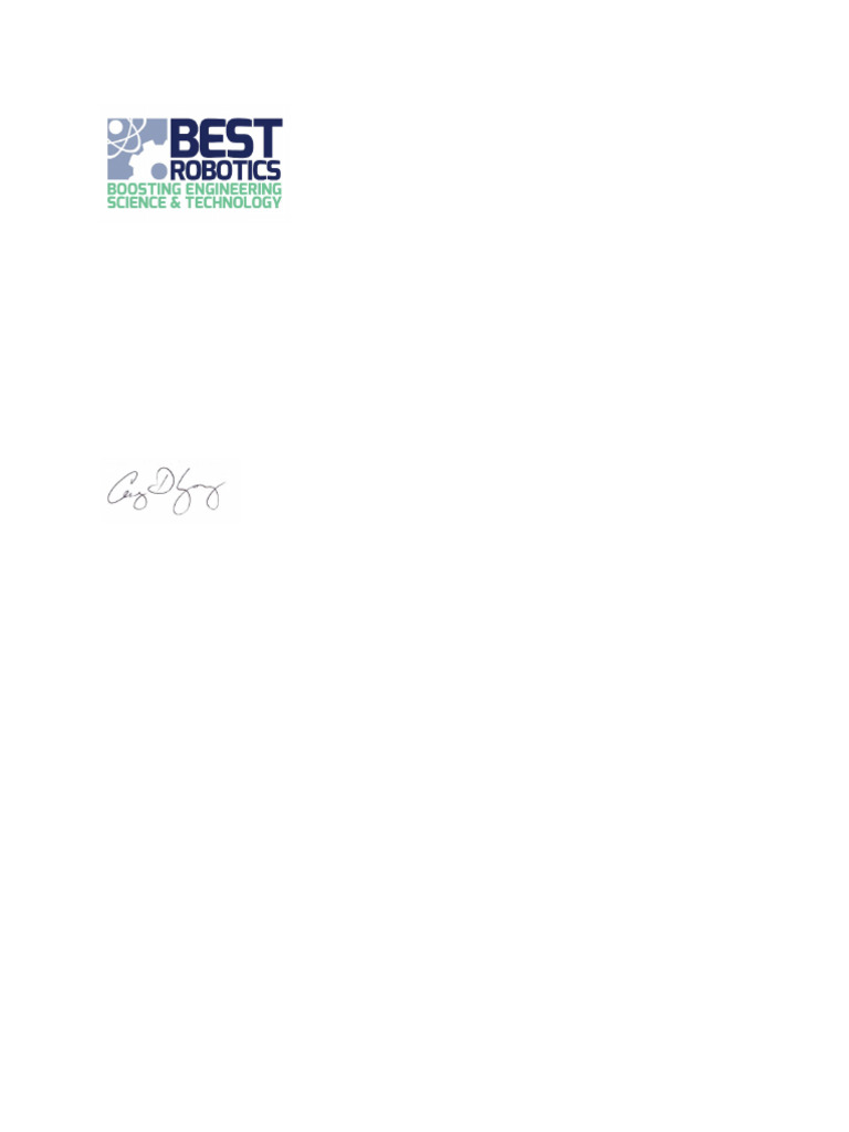 BEST Robotics Logo Usage Guidelines | PDF