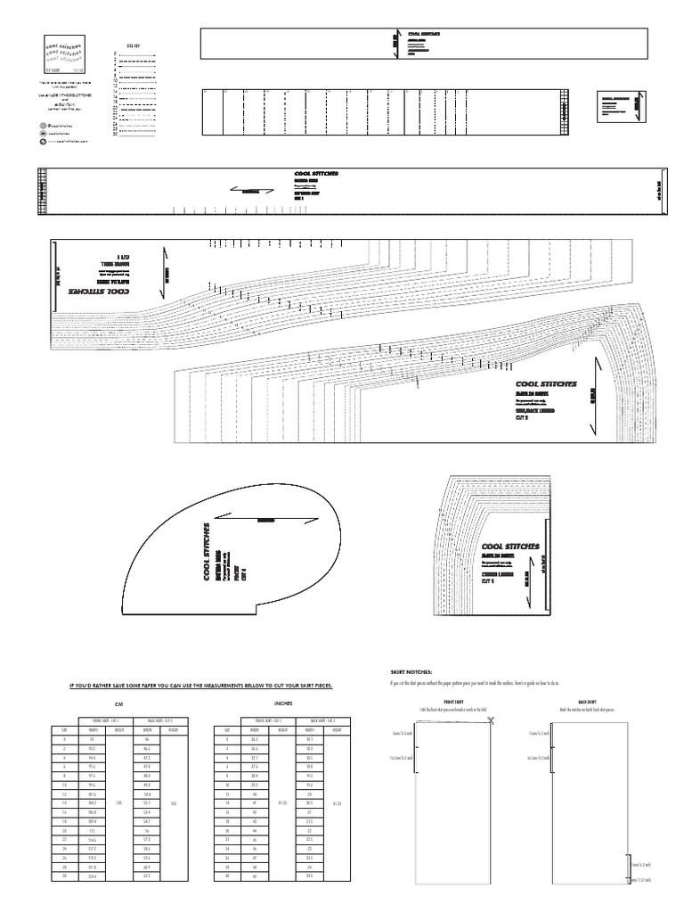 Matilda Dress Sewing Pattern Guide | PDF | Clothing | Fashion