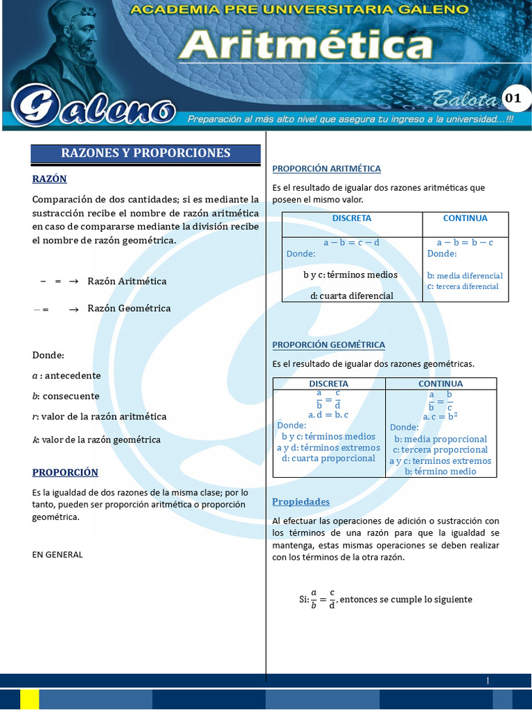 Segundo Aritm Tica Verano 2025 1 | PDF | Números | Proporción