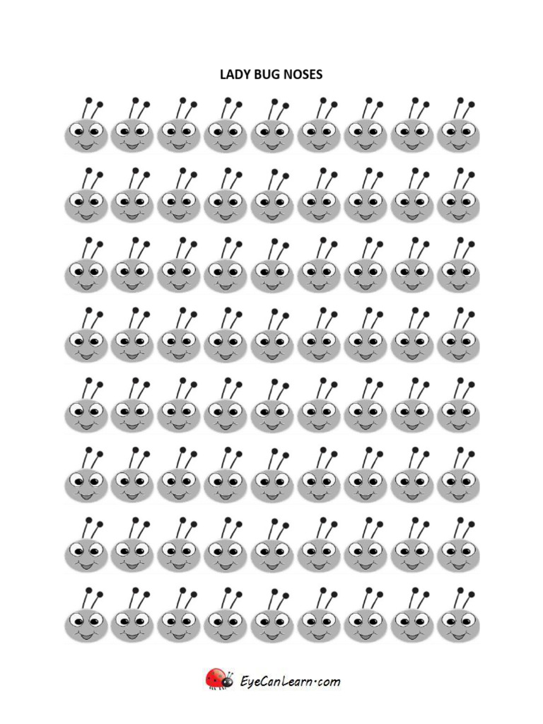 Lady Bug Noses | PDF