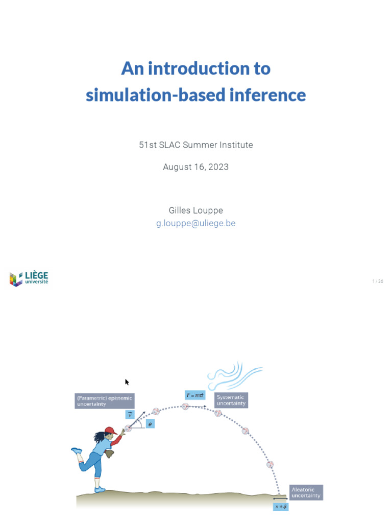 (Seminar) An Introduction To Simulation-Based Inference | PDF | Statistical Inference ...