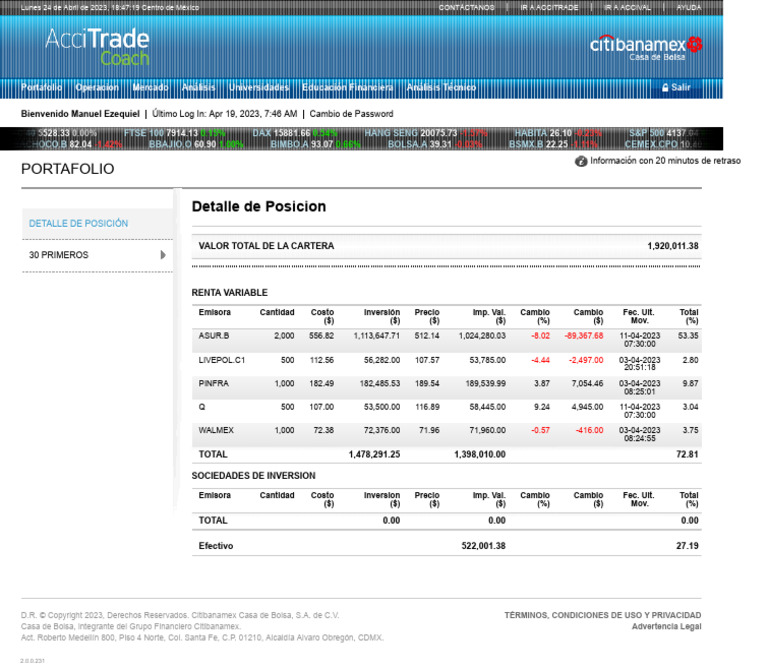 Acci Trade Coach | PDF | Mercados financieros | Sector privado