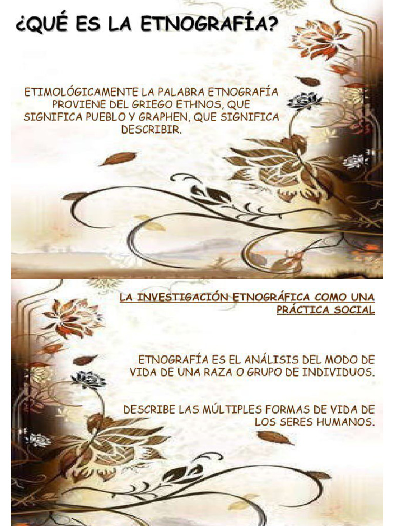 Grupo Etnografía | PDF