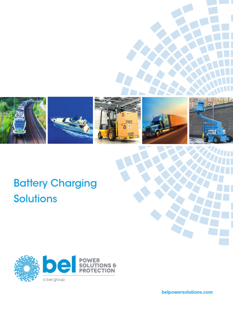 BR BPS Battery Charging Solutions Brochure | PDF | Battery Charger ...