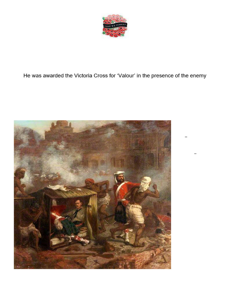 Henry Ward VC: Life and Legacy | PDF