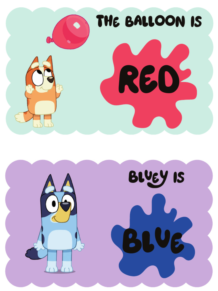 Learn Colors with Fun Characters | PDF