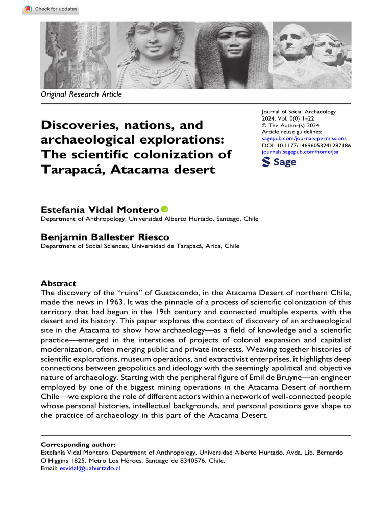 Vidal & Ballester 2024 - Discoveries, Nations, and Archaeological ...