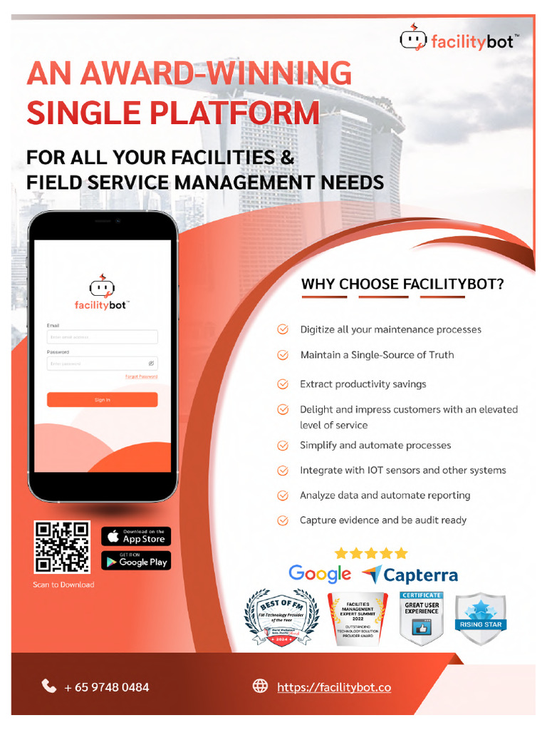 FacilityBot Brochure (Ver 08 - 24) | PDF