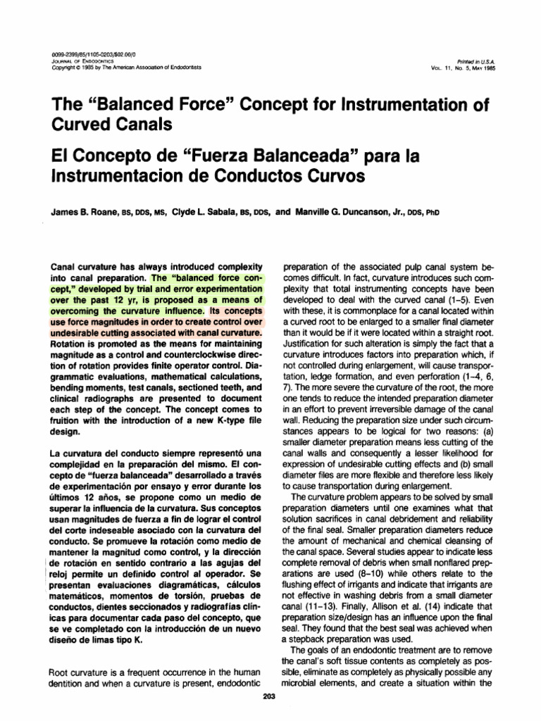 1985 Balanced Force Concept | PDF | Foreign Language Studies | Wellness
