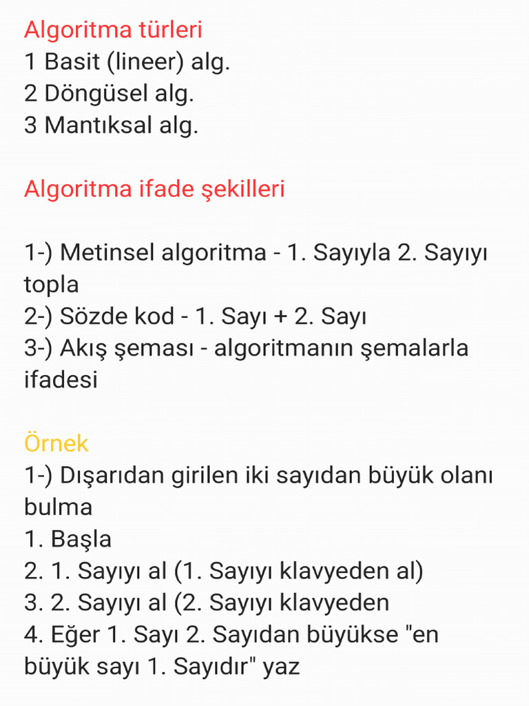 Algoritma Ve Programlamaya Giriş - 241106 - 140627 | PDF