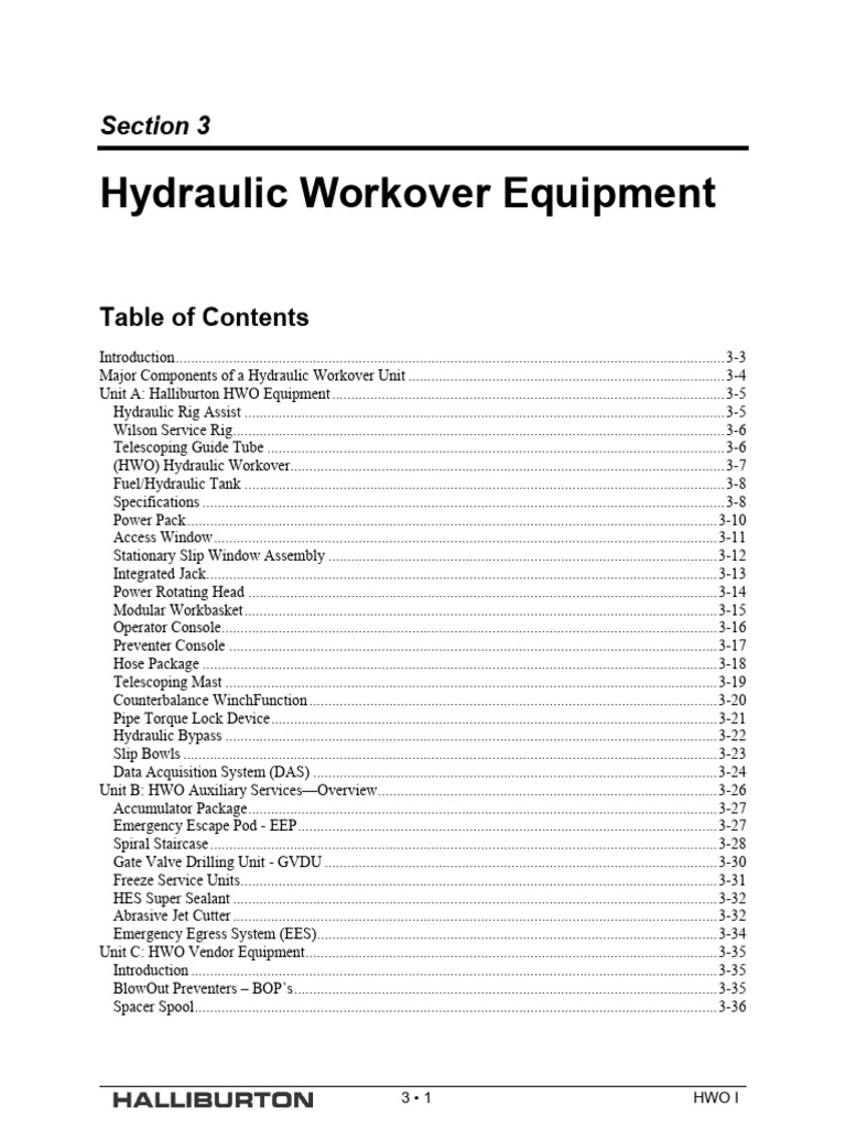 HWO 1 Section 3 HES Equipment | PDF | Crane (Machine) | Elevator