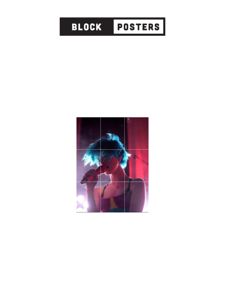 Block Poster Setup Guide | PDF