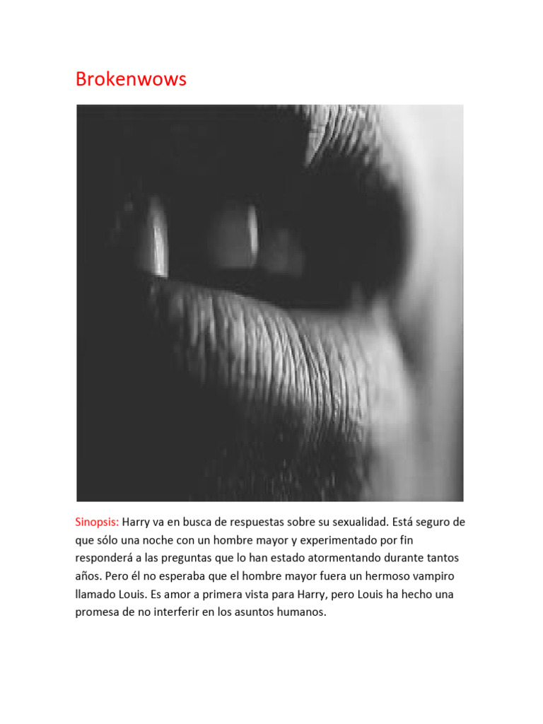 Broken Wows | PDF | Vampiros