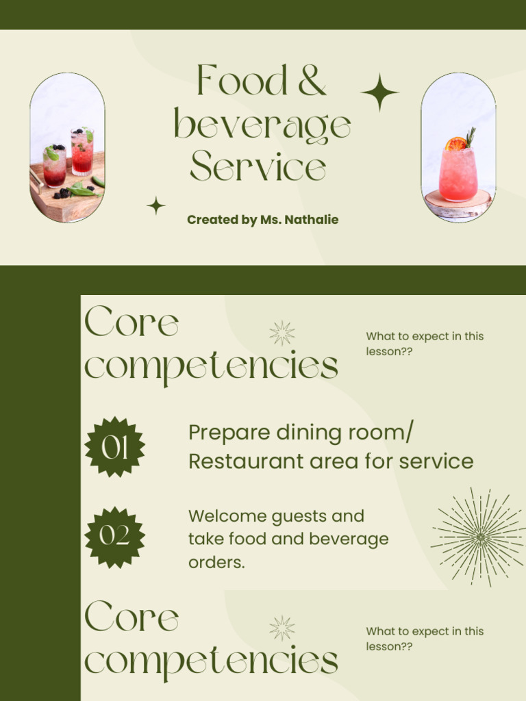 FBS INTRO | PDF | Tableware | Restaurants