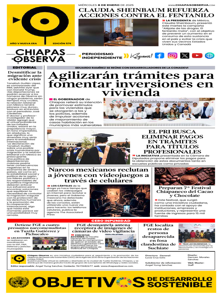 Chiapas Observa 576 | PDF