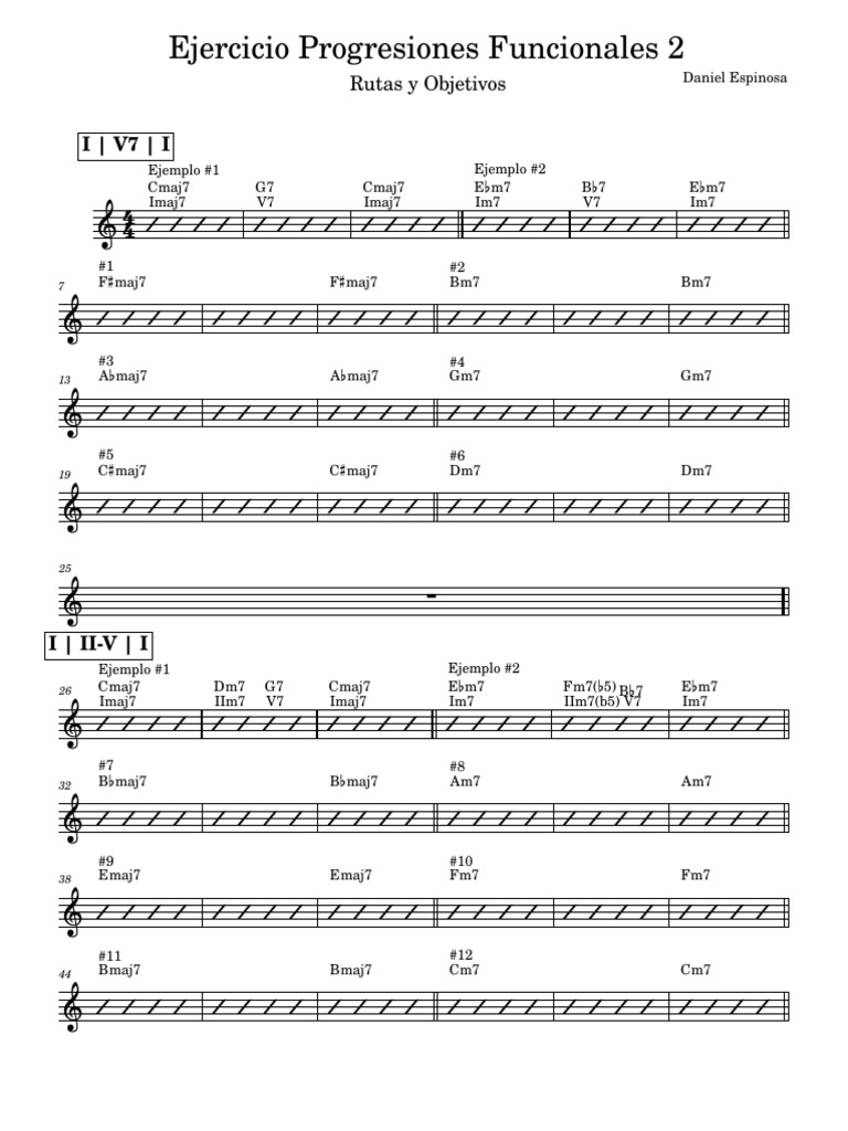 Progresiones Funcionales 2 (Rutas y Objetivos 2) | PDF