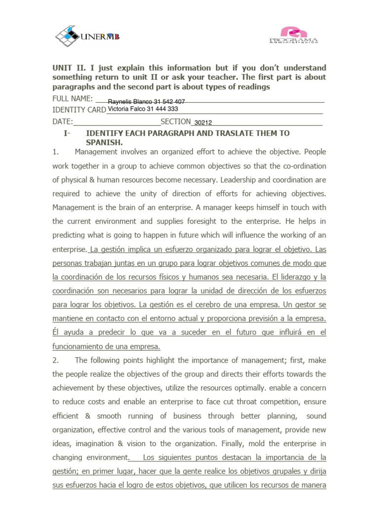 Technique English Unit Ii Written Work Admon (1) 2 | PDF | Socialism | Capitalism