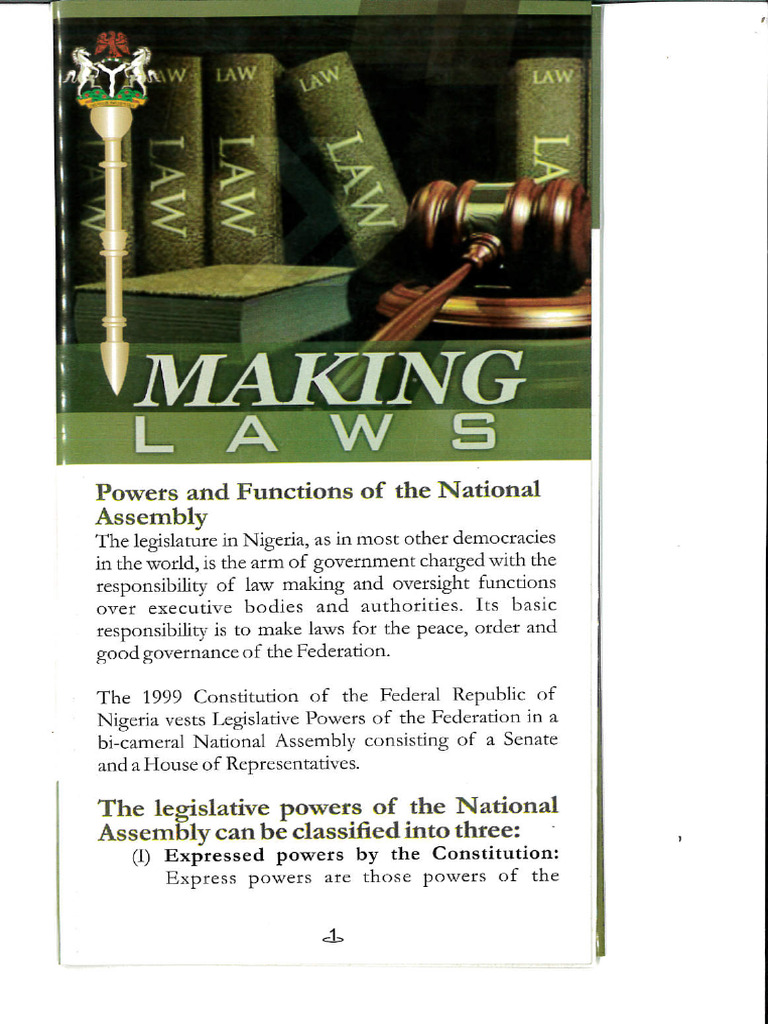 Law Making | PDF