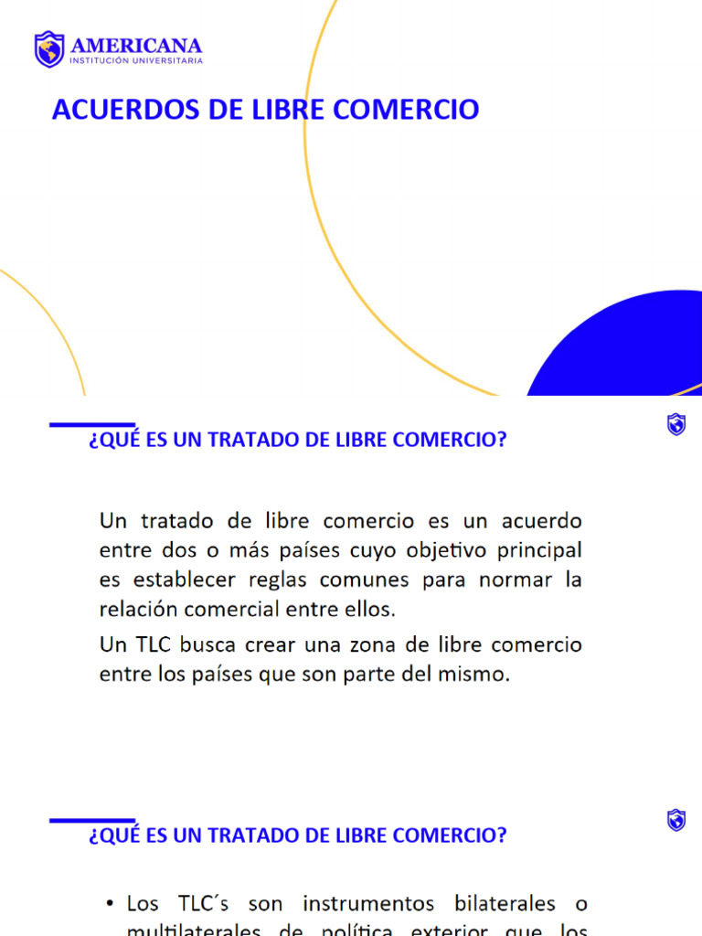 Acuerdos de Libre Comercio | PDF