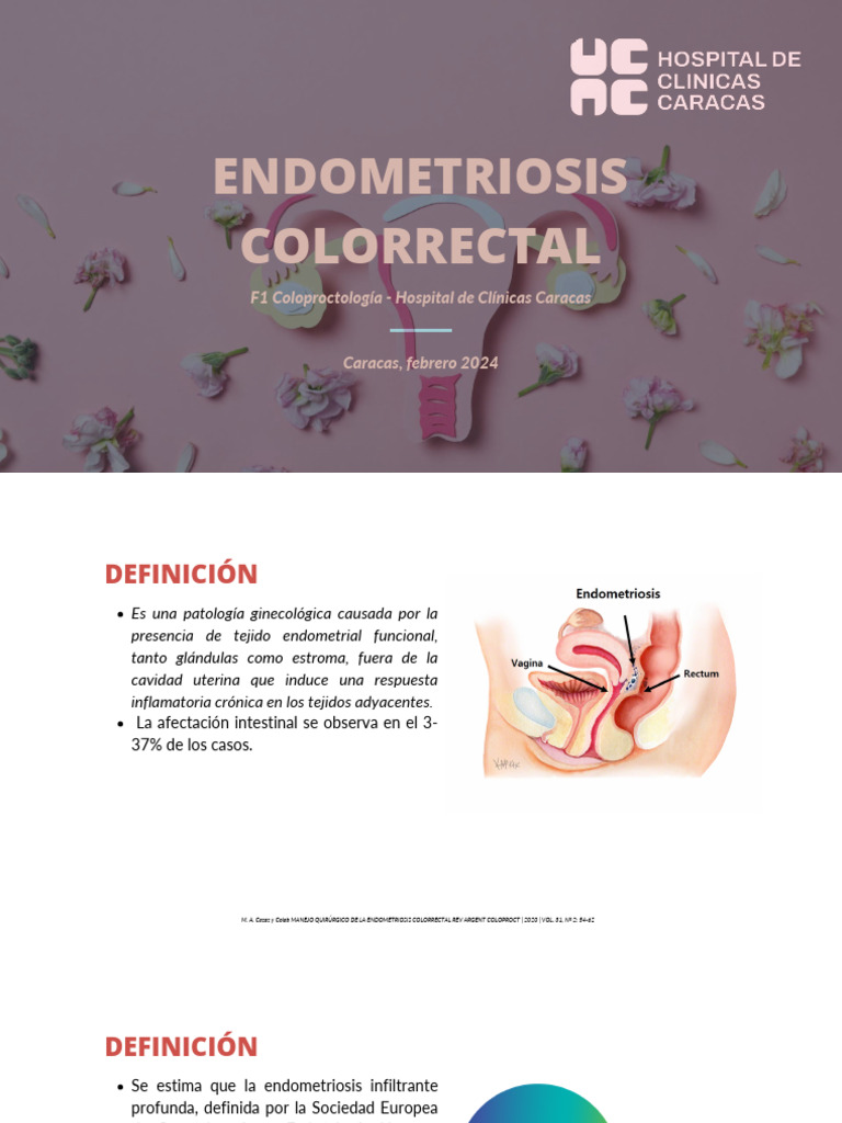 Endometriosis Colorrectal: Diagnóstico y Tratamiento | PDF | Cirugía ...
