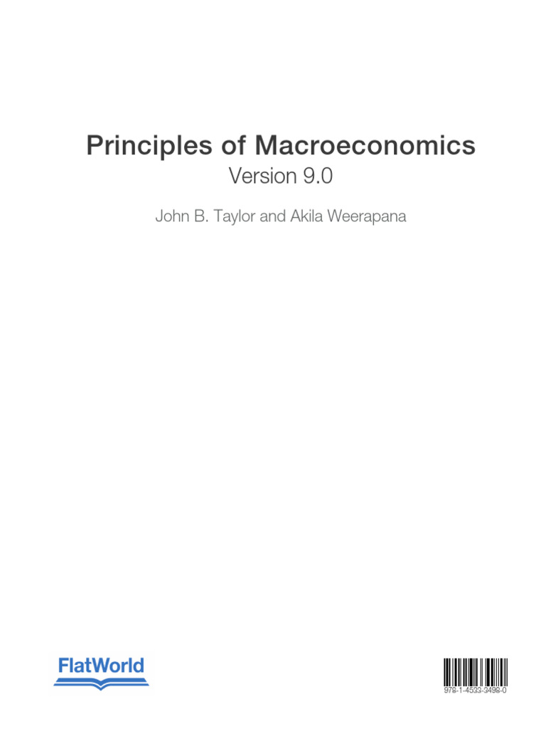Macroeconomics Principles Guide | PDF | Inflation | Macroeconomics