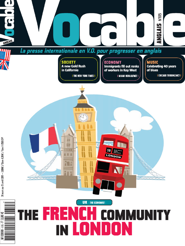 Vocable Anglais N°615 Du 31 Mars Au 13 Avril 2011 | PDF
