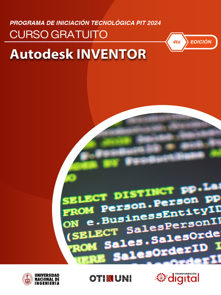 4TO PIT 2024 - Autodesk INVENTOR | PDF | Informática