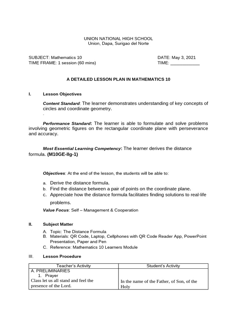 permutation lesson plan demo final | PDF permutation lesson plan demo final | PDF
