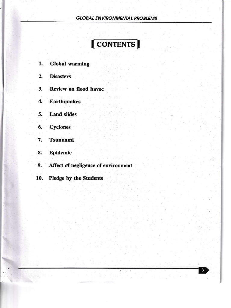 8.global Environmental Problems | PDF | Natural Disasters | Climate Change