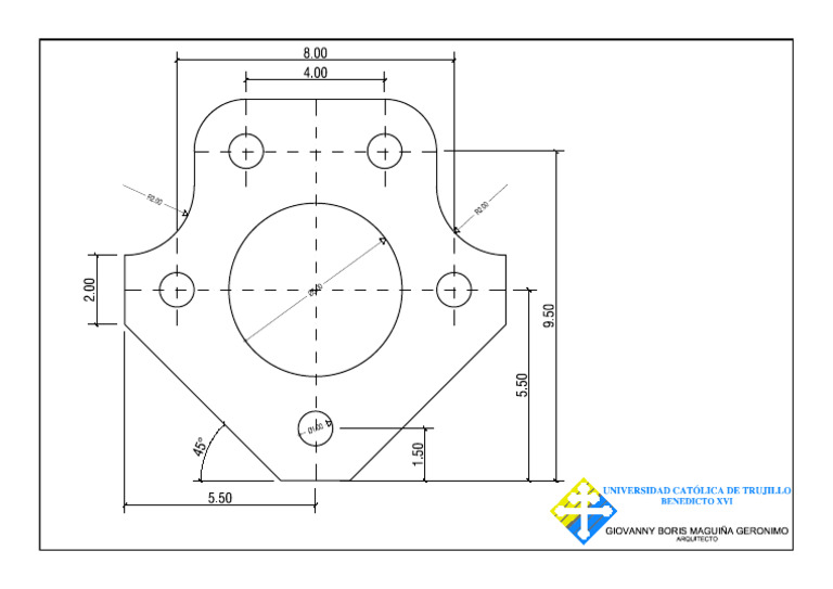 Prácticas AutoCAD I 7 | PDF