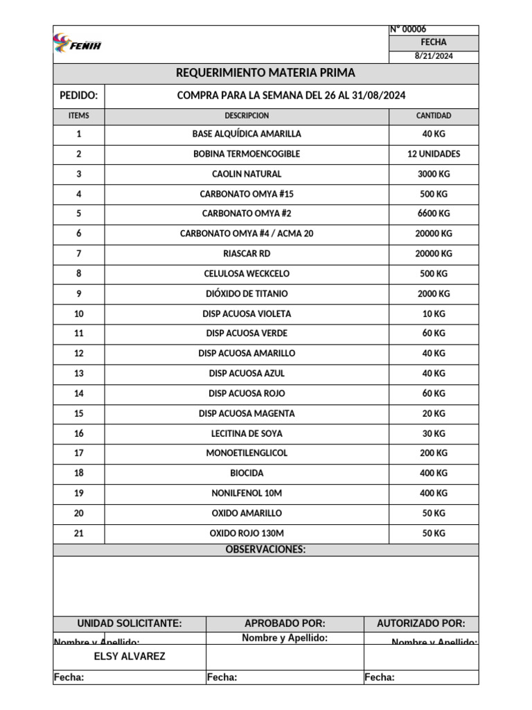 Formato Requerimiento MP | PDF | Color | Arco iris