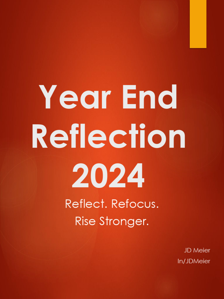 Year End Reflection | PDF | Artificial Intelligence | Intelligence (AI ...