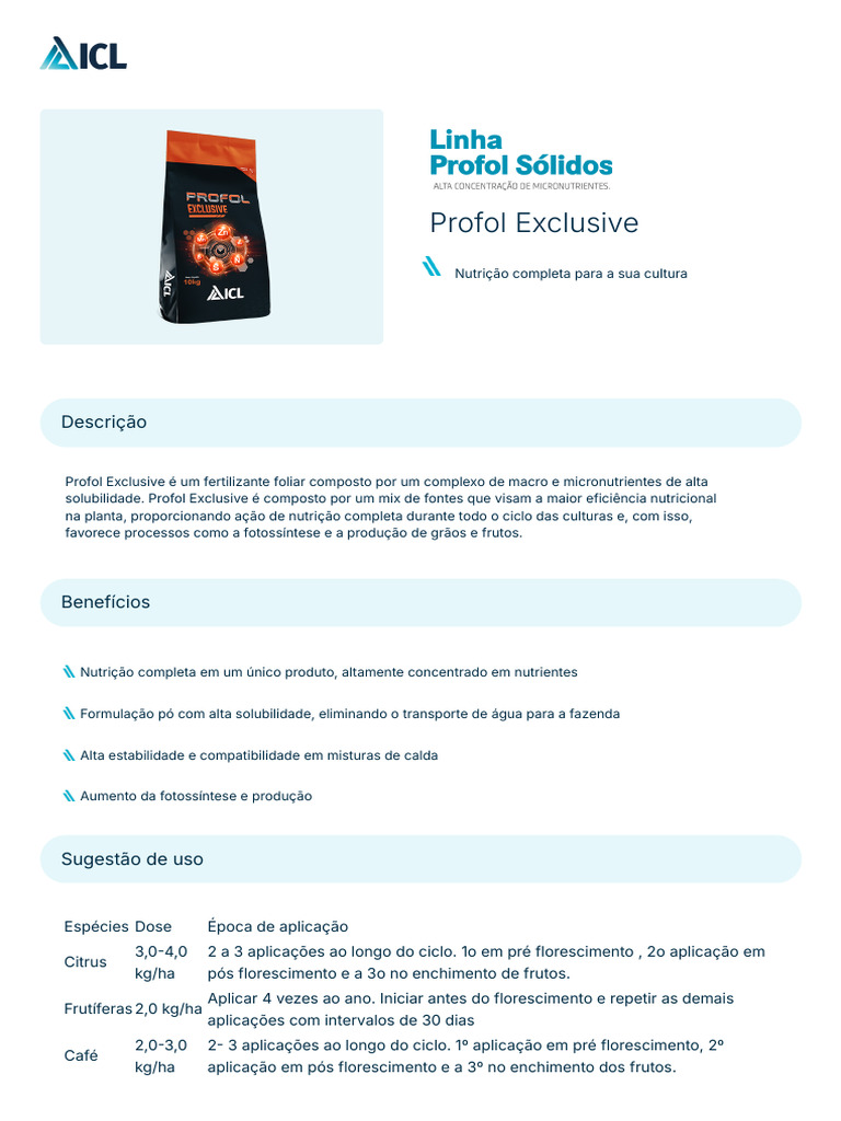Profol Exclusive 72653 33 1 | PDF