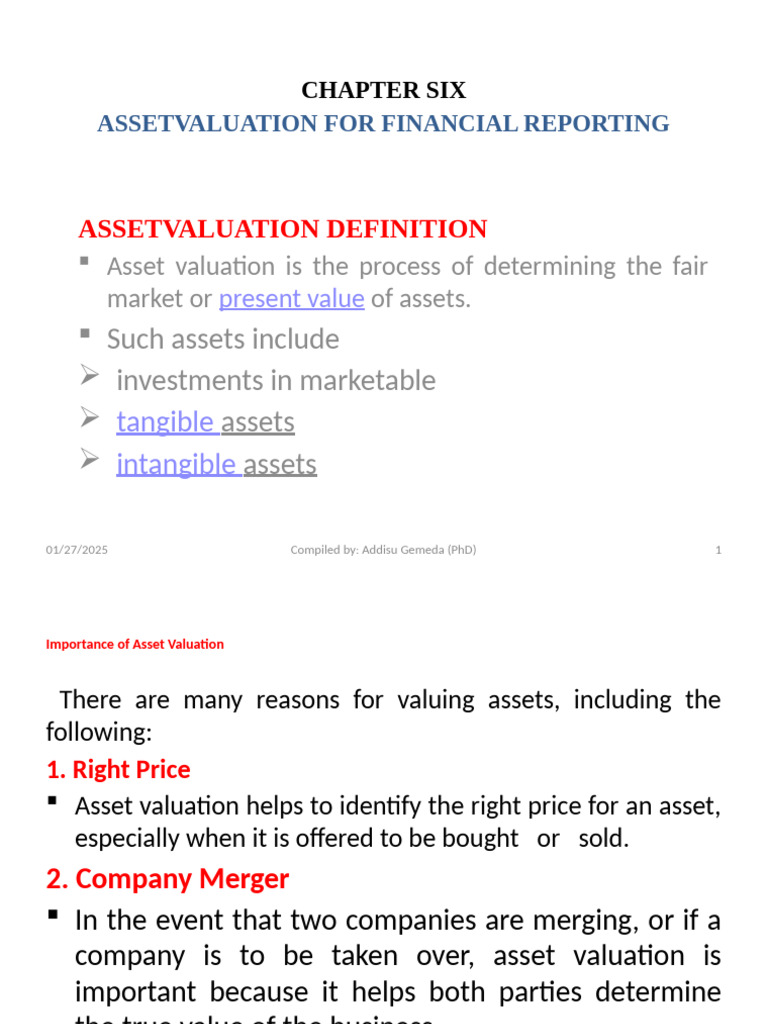 Chapter 6 PPT | PDF | Fair Value | Valuation (Finance)