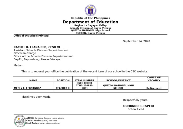 Request For Publication Template | PDF