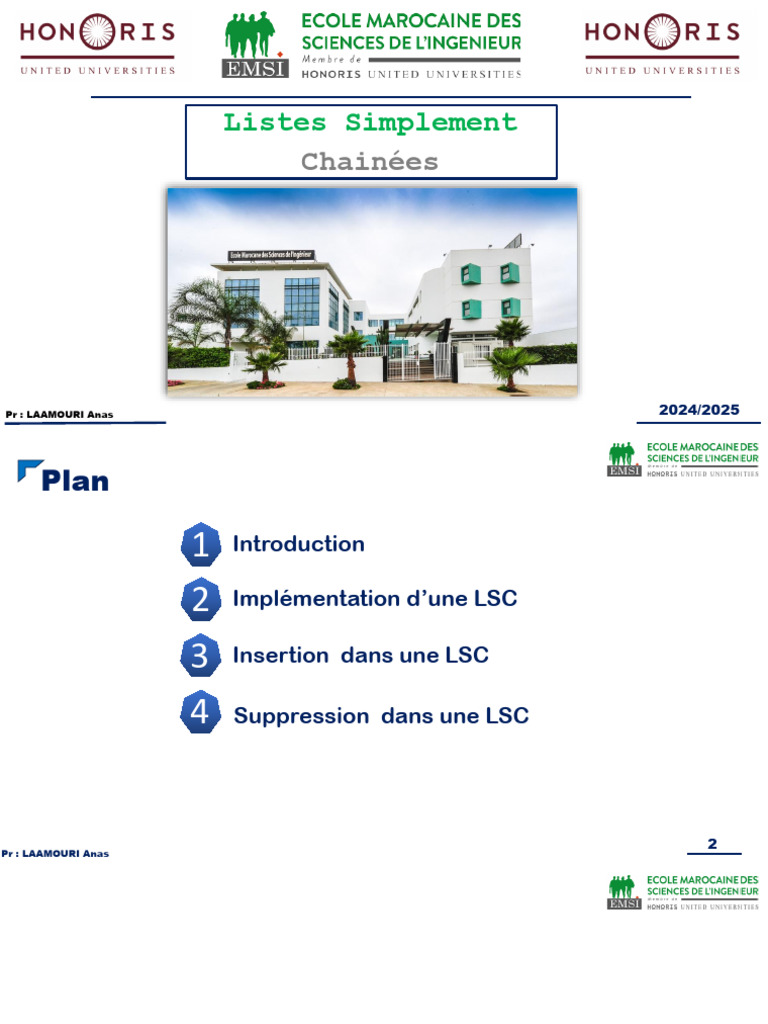 Listes simplement chaînées : guide complet | PDF | Recherche d ...