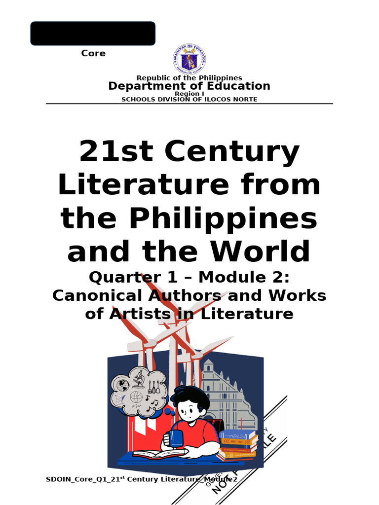 Q1 - Mod2 - W3 - Canonical Authors and Works of Philippine National ...
