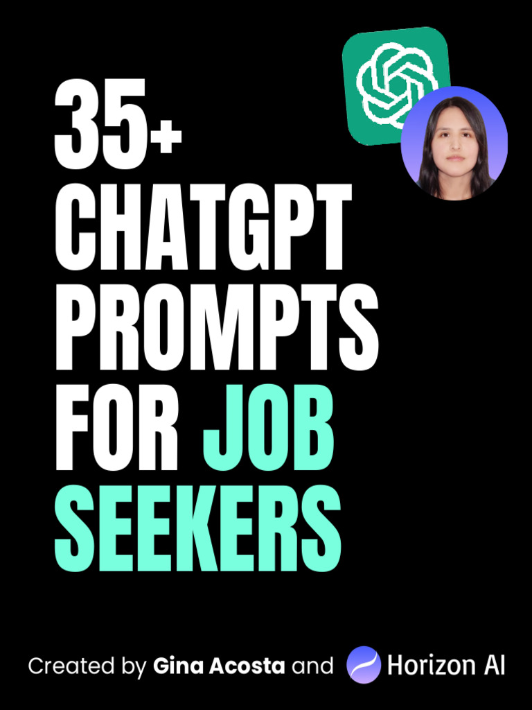 ChatGPT Prompts for Job Seekers | PDF | Résumé | Human Communication