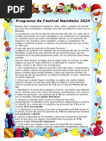 Programa Navideno | PDF | Navidad
