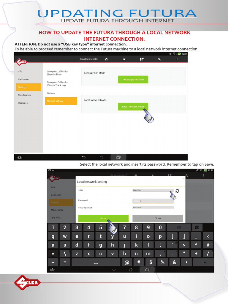 How To Update The Futura | PDF | Computer Keyboard | Operating System Families