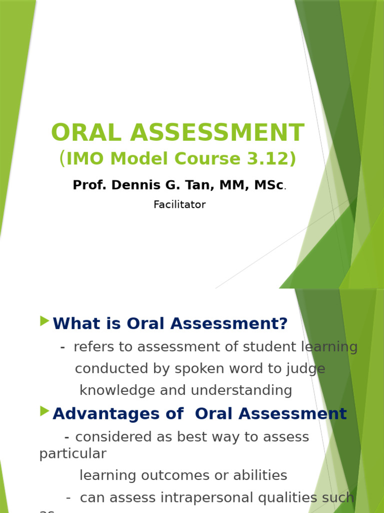 ORAL TEST | PDF | Knowledge | Learning