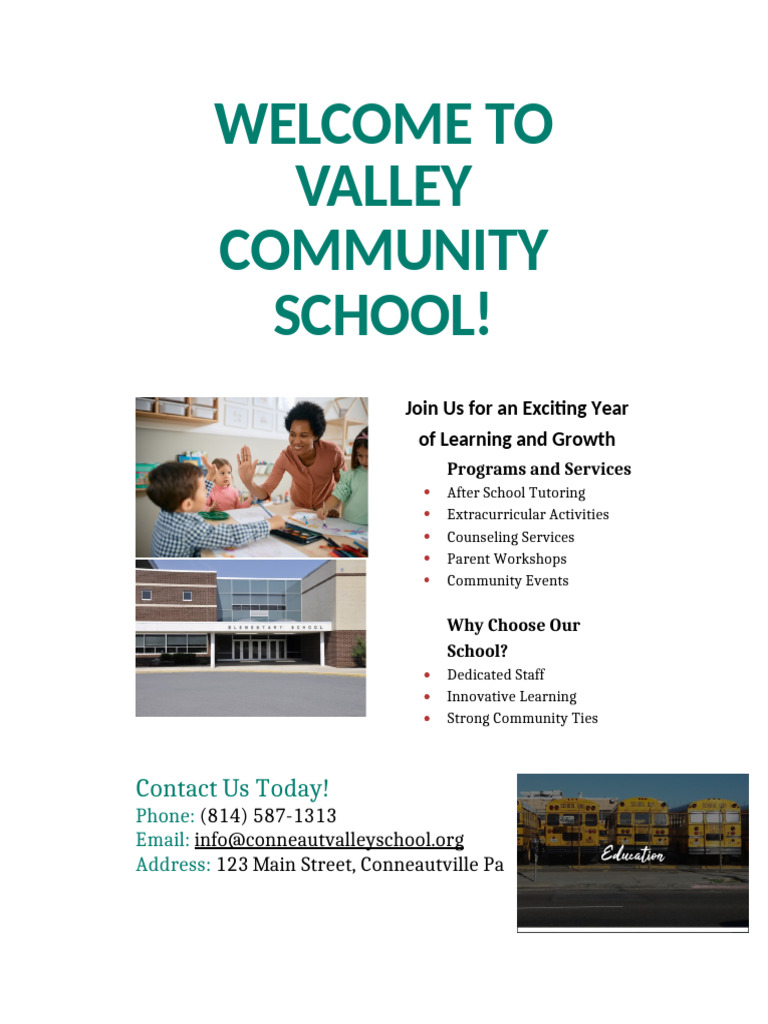 School Flyer (1) | PDF