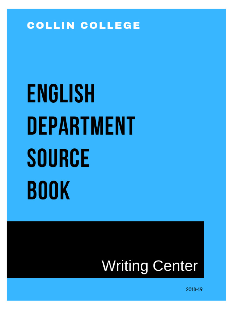 Collin College Writing Center Guide | PDF | Human Communication | Learning