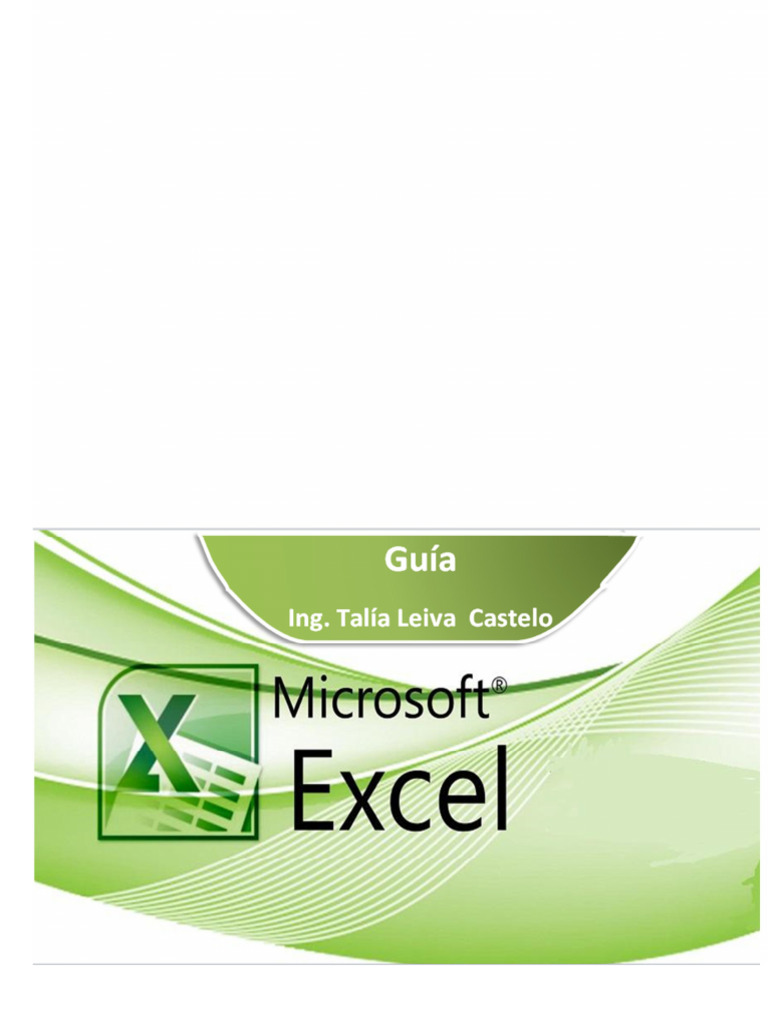 Microsoft-Office-Excel Elementos B | PDF | Hoja de cálculo | Ventana ...