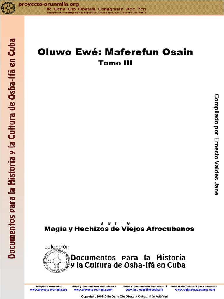Olowo Ozain Tomo 3 | PDF