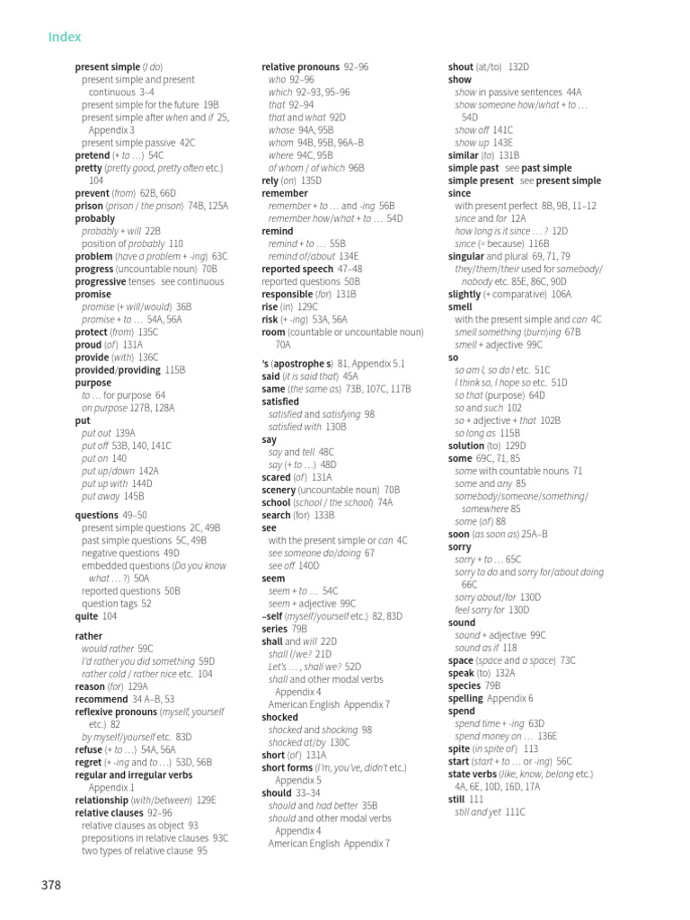 Grammar in Use (Intermediate) 1-Strony-378 | PDF | Language Families | Linguistics
