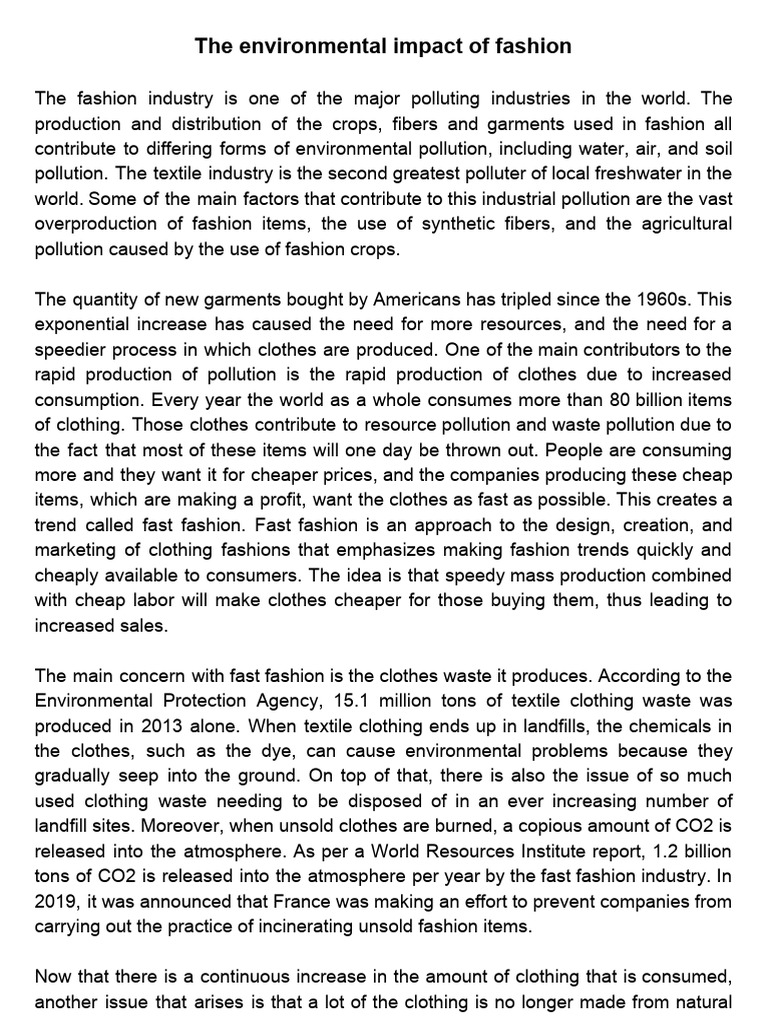 Sentence Completion Practice | PDF | Human Impact On The Environment ...